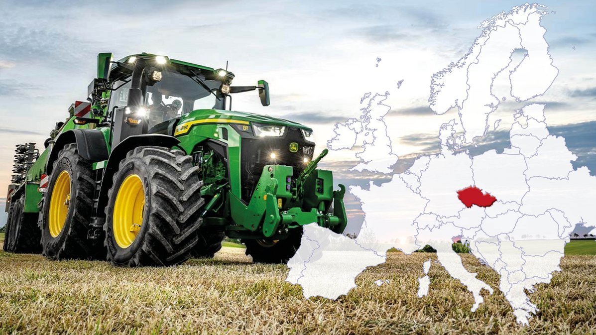 John Deere mocny na rynku ciągników w Czechach | atr express